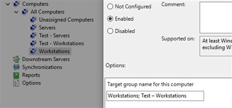 Computer Not Getting Assigned To Correct Wsus Group Windows