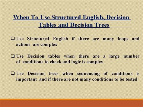 System Analysis Design Chapter 5 Process Specification Learning