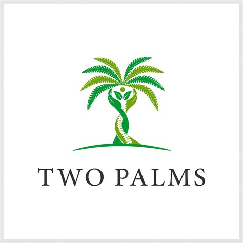Premium Vector Palm Tree Vector Logo Template