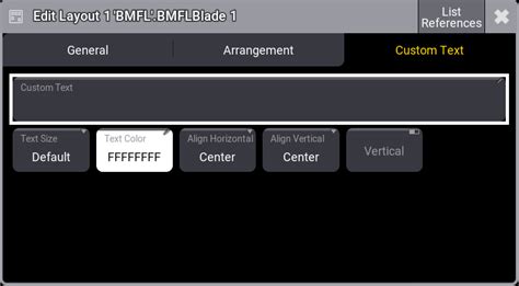 Edit Layout Elements