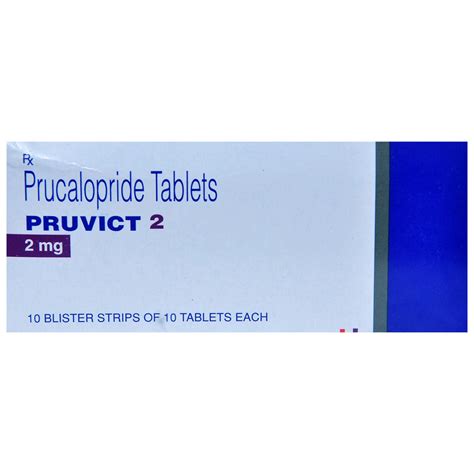 Pruvict 2 Tablet Uses Side Effects Price Apollo Pharmacy