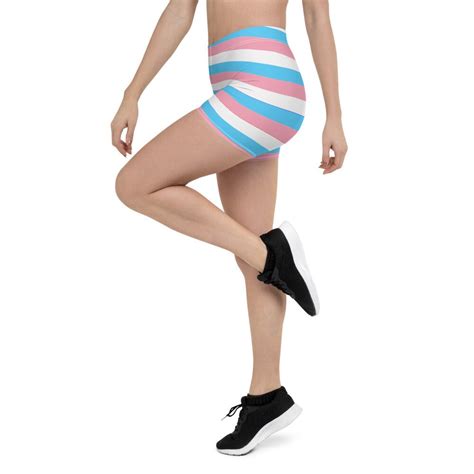 Transgender Flag Shorts Transgender Pride Transgender Clothing