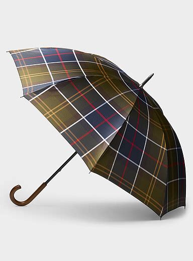 Le Parapluie Tartan Multicolore Barbour Magasinez Des Parapluies Pour Homme En Ligne Simons