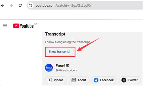 How To Get Youtube Transcript Automatically Best Ai And Free Tools