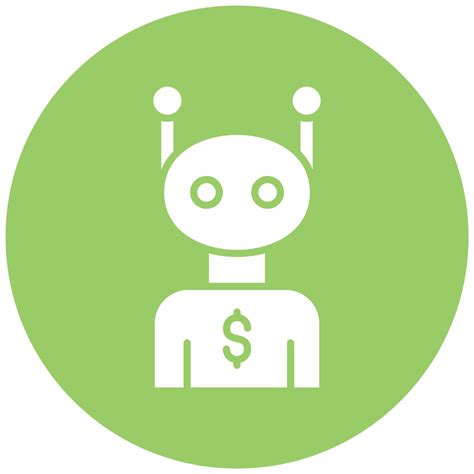 robot advisor vector icon style 22200010 vector art at vecteezy