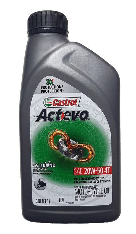 Aceite Castrol 20w 50 4t Actevo Motoparts Cali