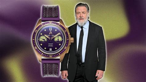 How Russell Crowe Ended Up Rocking This British Indie Watch Brand