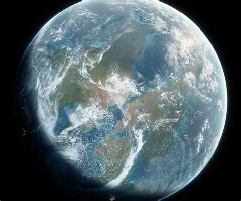 Artstation M Class Planet 3d Planet Maps Vfx Production Ready Resources