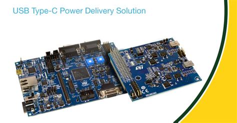 Stmicroelectronics On Linkedin With Our Automotive Usb Type C And Power Delivery Solution Kit
