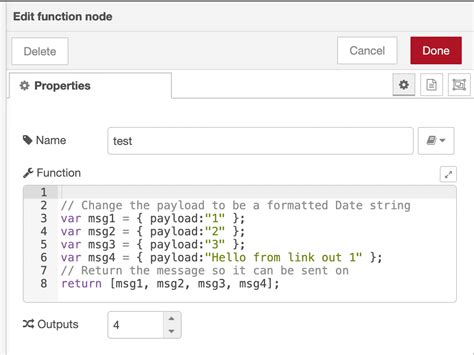 Node Red The Link In And Link Out Nodes Tech Explorations