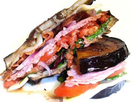 Italian Fried Eggplant Sandwich Just A Pinch Recipes