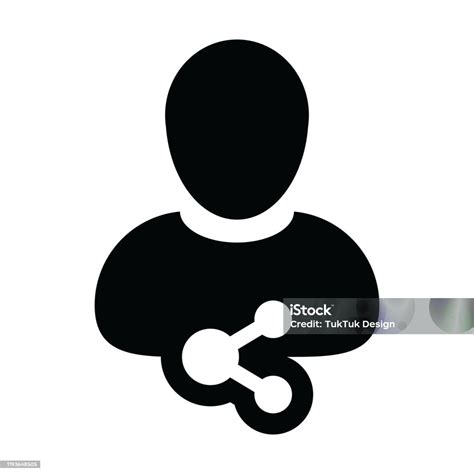 문말 그림 그림에서 공유 기호 벡터 남성 사람 아바타프로필 아이콘 Communications Director에 대한 스톡 벡터 아트 및 기타 이미지