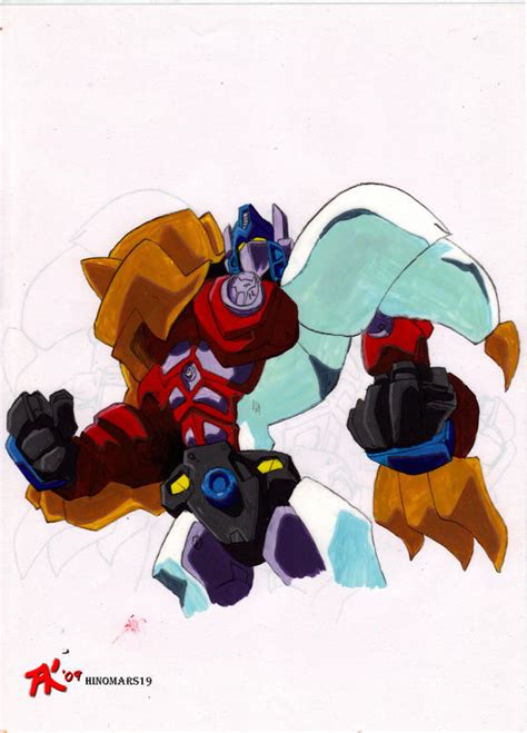 Fan Art Lio Convoy By Hinomars19 On Deviantart