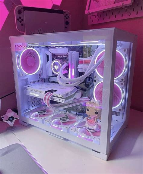Kawaii Gaming Pc Setup Cute Gaming Pc White🌸 Idee Camera Da Letto