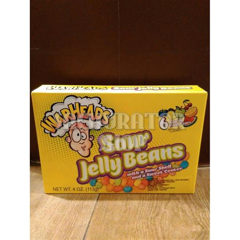Warheads Warheads War Heads Tamarind Jelly Bean Beans Candy 113gr Shopee Malaysia