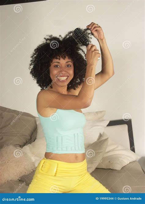 Afro Comb Stock Photo Image Of Freshness Facial Expressive 19995344