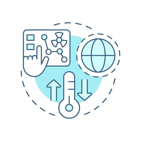 Atmospheric Physics Soft Blue Concept Icon Atmosphere Physical Properties And Processes