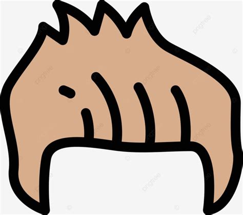 Hair Background Men Boy Vector Background Men Boy Png And Vector