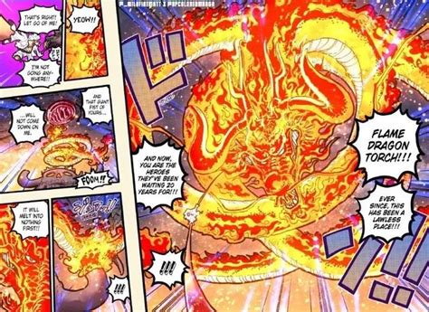 Flame Dragon Torch Ronepiece