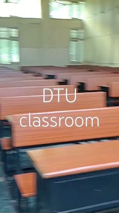 Dtu Classroom With Ac Dtu Iit Youtube