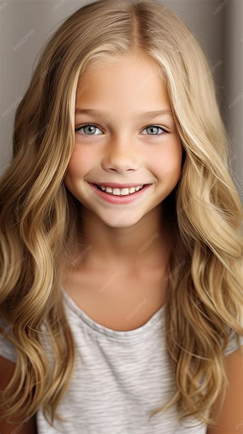 A Girl Smiling At The Camera Premium Ai Generated Image