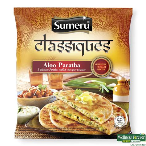 Buy Sumeru Ready To Cook Aloo Paratha 400 G Online At Best Prices Wellness Forever