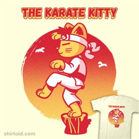 The Karate Kitty Shirtoid