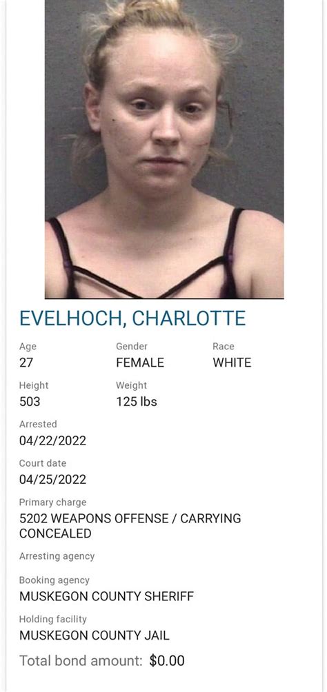 Mugshots Evelhoch Charlotte Mugshots Michigan