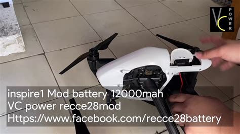 Inspire 1 Battery Mod Hover 34min Youtube