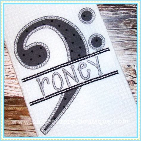 Bass Clef Pattern Etsy