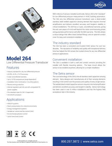 Model 264 Setra Pdf Catalogs Technical Documentation Brochure