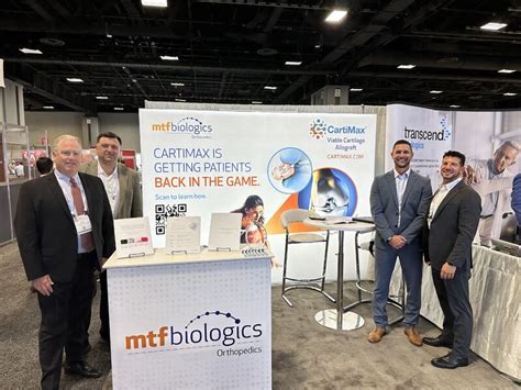 Mtf Biologics On Linkedin Aossm2023 Cartimax