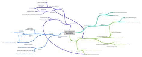 Altered Urinary Elimination Coggle Diagram