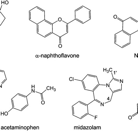 4 Fluorescent Substrates Of Cyp3a4 Download Scientific Diagram