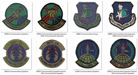Air Force Communications Command As Told In Patches Air Force