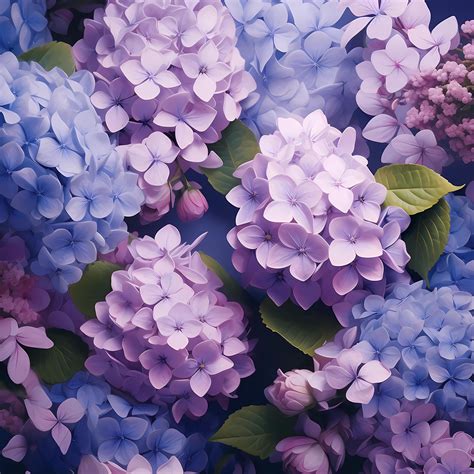 Ai产生的 绣球花 花朵 Pixabay上的免费图片