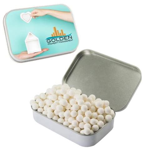 Minty Luxe Grande T Tin 1395 0lt01 Sil Food And Candy