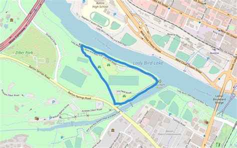 Zilker Park Map