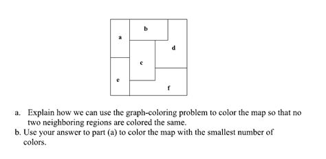 Solved Consider The Following Map A Explain How We Can Chegg