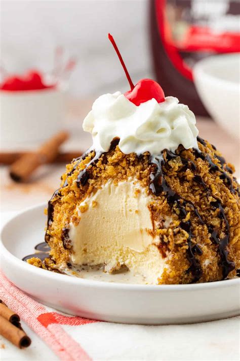 Easy Mexican Fried Ice Cream Recipe No Frying
