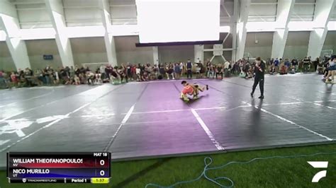 117 Lbs Semifinal William Theofanopoulos Nv Vs Nico Murillo Ut