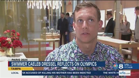 Swimmer Caleb Dressel Reflects On Olympics Youtube