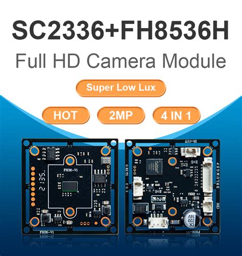 1080p Full Hd Cmos 4 In 1 Ahd Tvi Cvi Cvbs Camera Board Module 3232cm