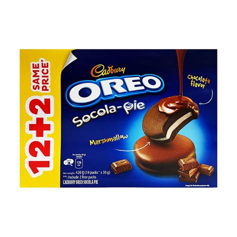 Exotic Cadbury Oreo Socola Pie 420g Delta 8 Resellers