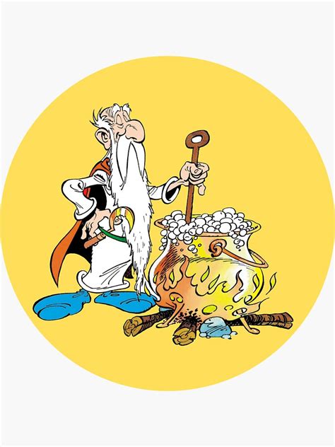 Panoramix Sticker For Sale By Kewale Redbubble