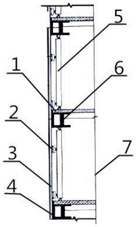 一种点支式光伏璃幕墙结构的制作方法