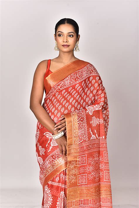 Jayshree Block Saree