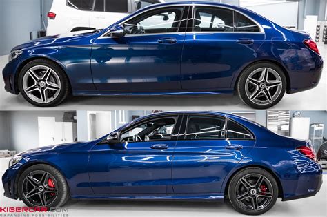 Антихром на Mercedes Benz C Класс Реализованные проекты тюнинг ателье