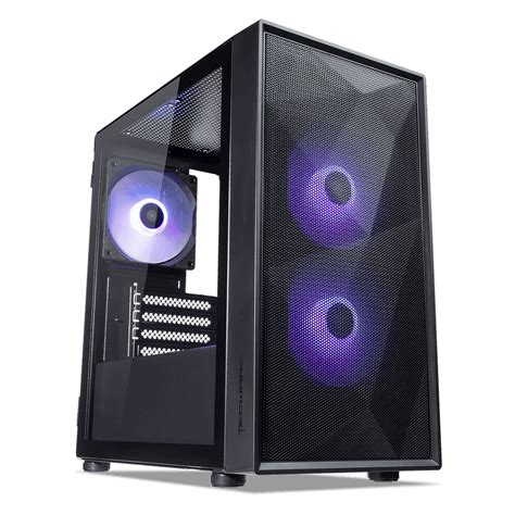 Tecware Forge M2 Mid Tower Gaming Pc Case Black Fierce Pc