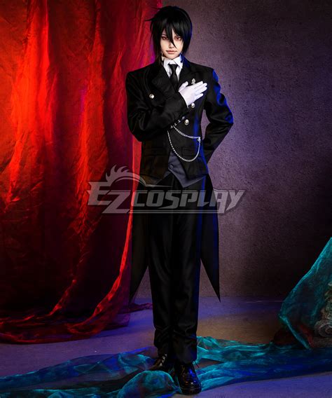 Sebastian Michaelis Cosplay Anime Discounts Black Butler Sebastian
